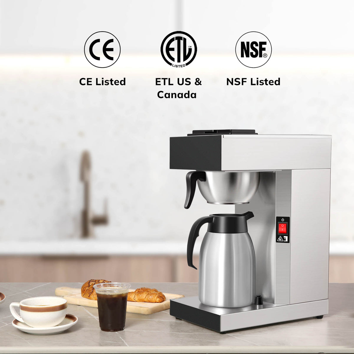 SYBO 12-Cup Drip Coffee Maker with AirPot – SYBO Kitchen