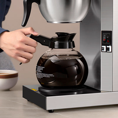 SYBO 12-Cup Drip Coffee Maker with 2 Glass Carafes and Warmers – SYBO ...